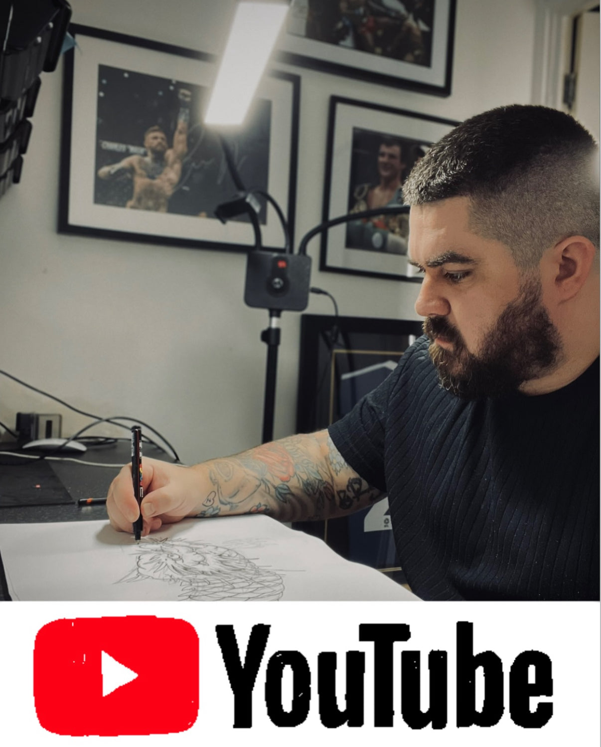 YouTube now active – Jordan Hall Art