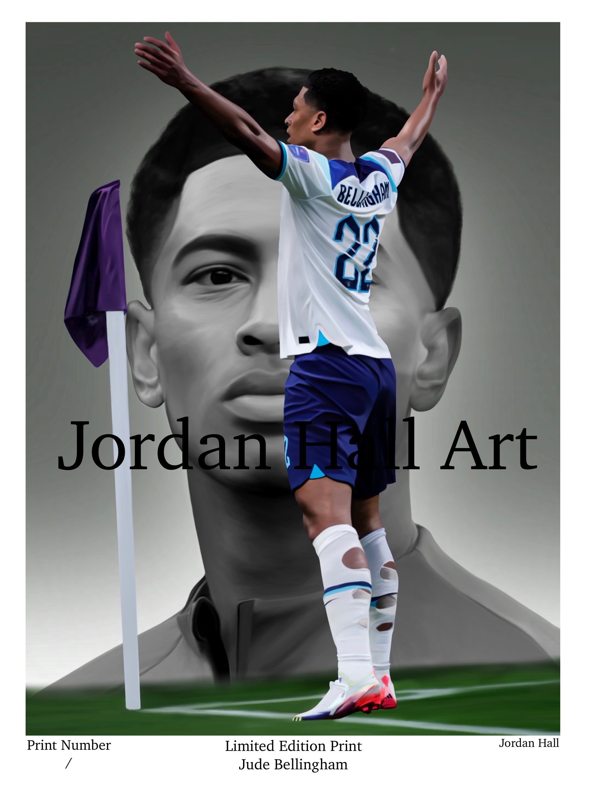 Jude Bellingham – Jordan Hall Art