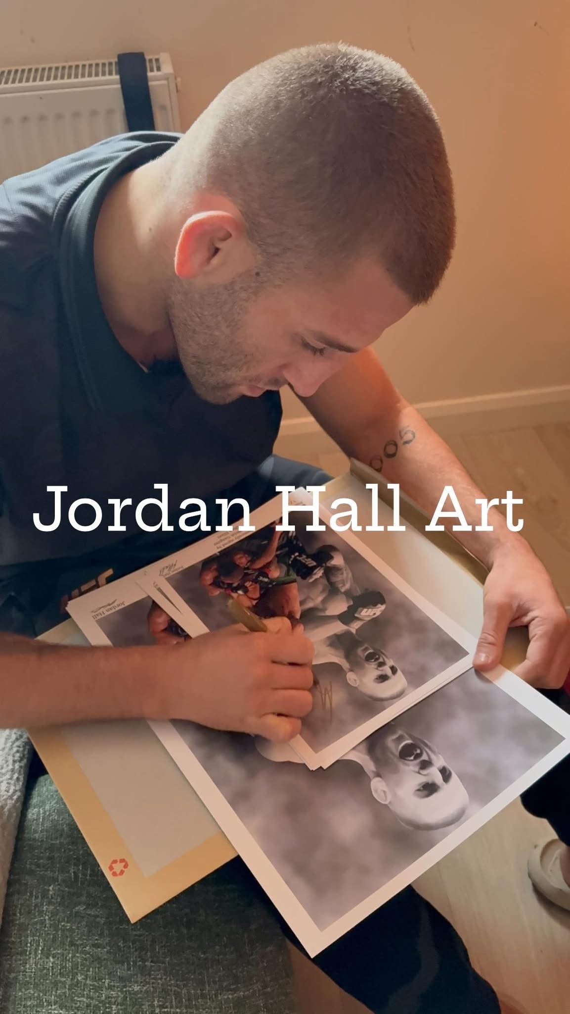 Oban Elliott - The Welsh Gangster - singed prints – Jordan Hall Art